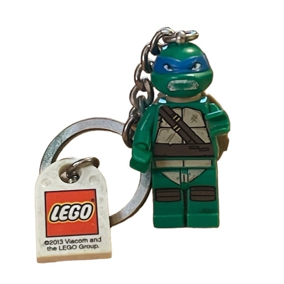 Lego | Toys | Lego Teenage Mutant Ninja Turtles Keychain 23 Legos Mini ...
